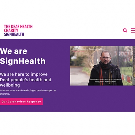 The Deaf Health Charity – SignHealth – NeoHear