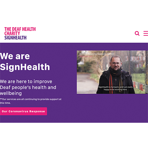 The Deaf Health Charity – SignHealth – NeoHear