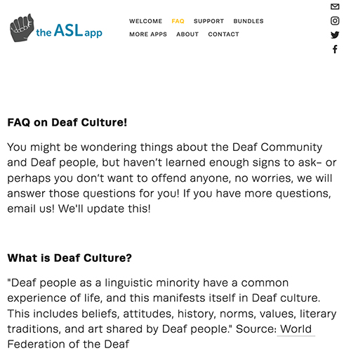 FAQ on Deaf Culture! | The ASL App – NeoHear