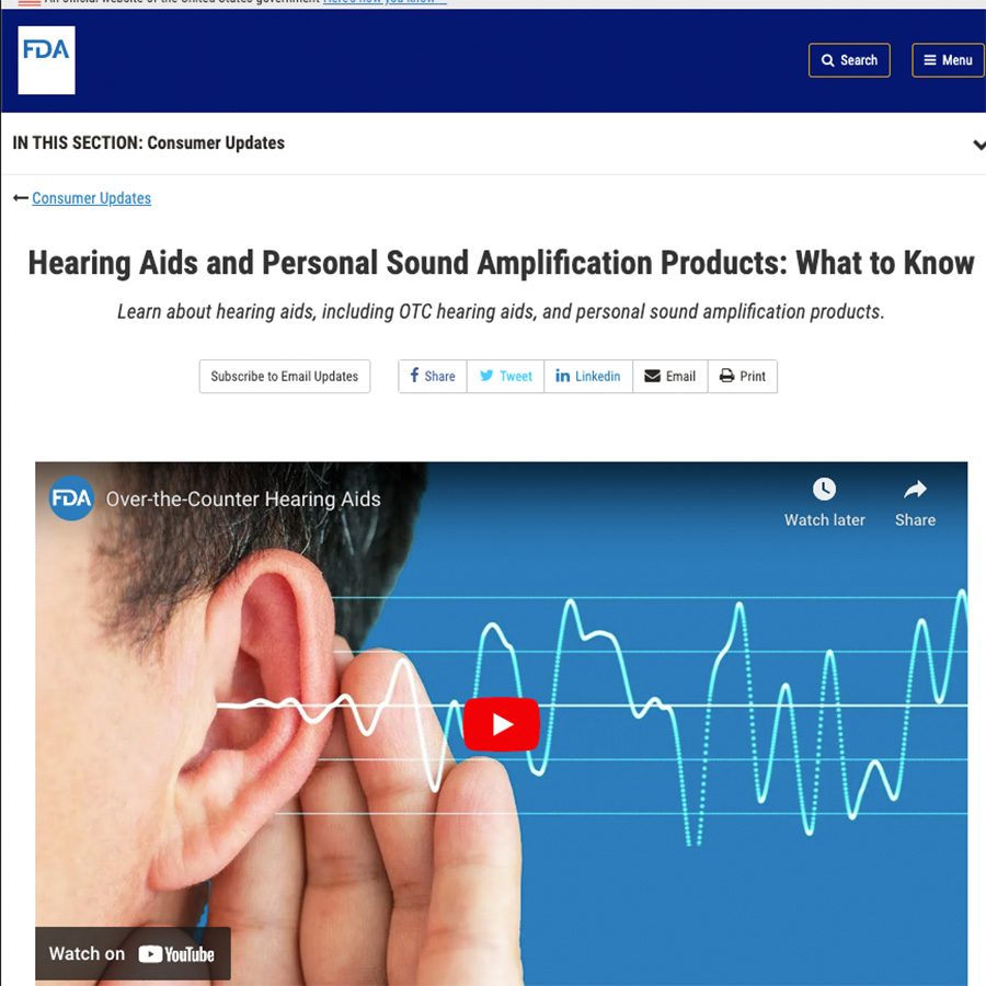 Hearing Aids and Personal Sound Amplification Products: What to Know ...